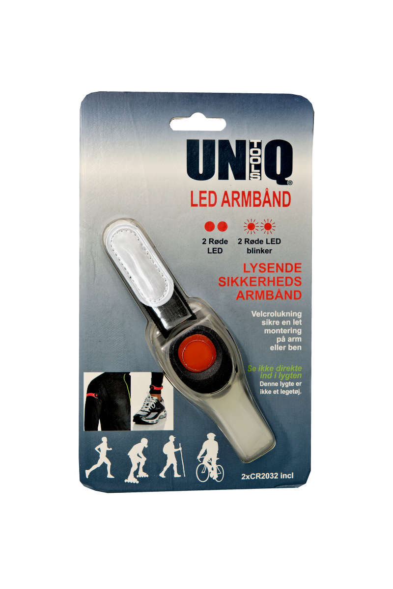 UniQ LED Lygte Armbånd – hellisen-outdoor